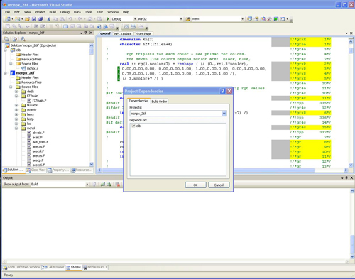 Creating A Fortran Console Application That Calls A C Program With An External Library X11lib