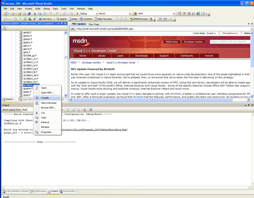 Creating A Fortran Console Application That Calls A C Program With An External Library X11lib